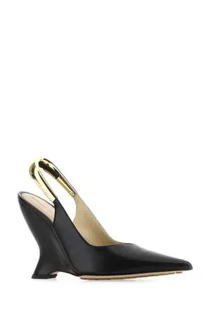 Bottega Veneta Wedge Heel Slingback Pumps - Multicolor
