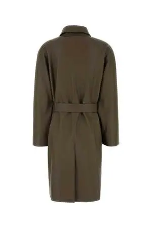 Fendi Mud Leather Coat