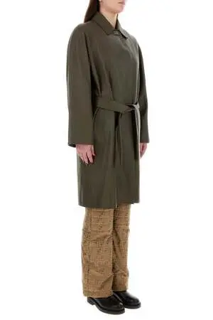 Fendi Leather Coat
