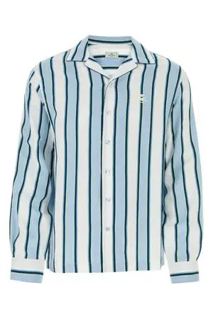Etro Embroidered Viscose Blend Shirt - Multicolor
