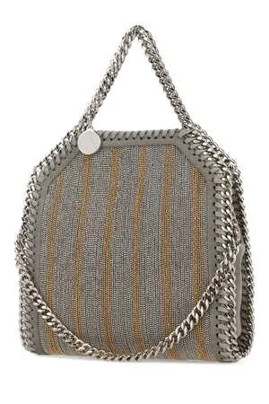 Stella McCartney Embellished Fabric Tiny Falabella Handbag