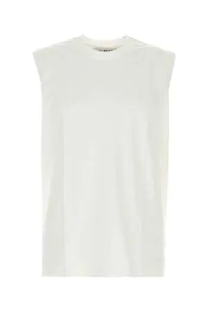 Our Legacy Cotton Oversize Tank Top - White