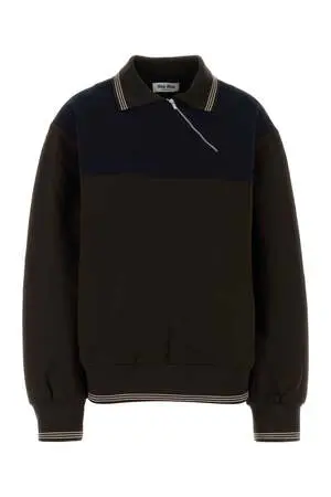 Miu Miu Viscose Blend Sweatshirt - Multicolor