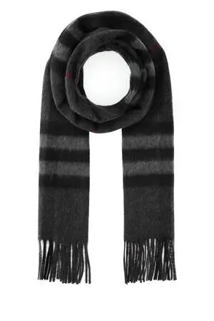 Burberry Embroidered Cashmere Scarf - Multicolor