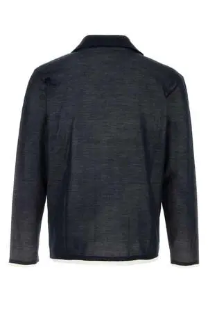 FERRAGAMO Midnight Silk Polo Shirt
