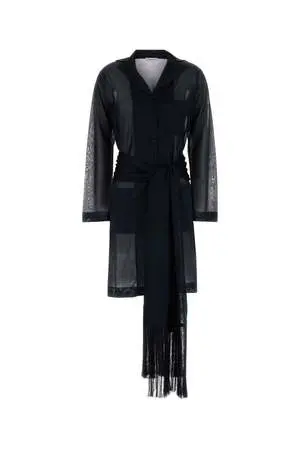 FERRAGAMO Midnight Knit Cardigan - Blue