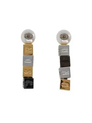 Moschino Earrings With Pearls