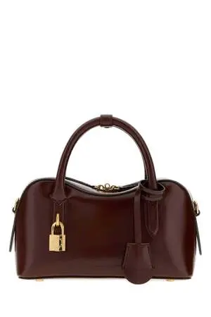 Stella McCartney Chocolate Alter Mat Small Ryder Handbag - Brown