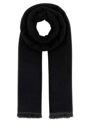 Fendi Wool Scarf - Black