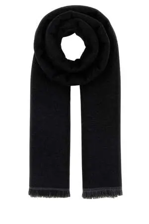 Fendi Wool Scarf - Black