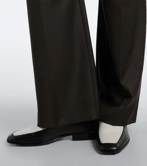 Loulou De Saison Sbiru Lds Pleated Virgin Wool Pants