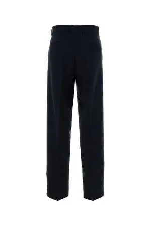 Miu Miu Navy Mohair Blend Pant