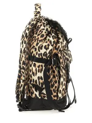 GANNI Recycled Fabric Backpack