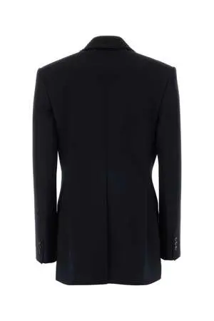 Bottega Veneta Midnight Wool Blazer