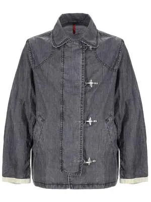 FAY 4 Hooks Jacket - Blue