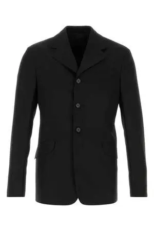 JIL SANDER Wool Blazer - Black