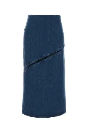JIL SANDER Denim Skirt - Blue