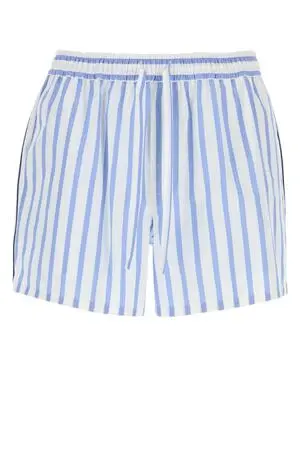 Dolce & Gabbana Embroidered Poplin Bermuda Shorts - Multicolor