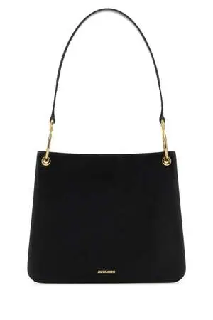 JIL SANDER Leather Otto Shoulder Bag