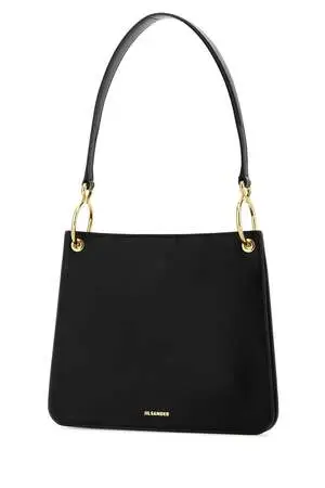 JIL SANDER Leather Otto Shoulder Bag