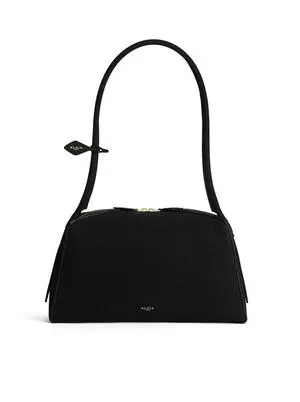 Alaïa Le Bouledogue Nubuck Bag - Black