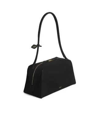 Alaïa Le Bouledogue Nubuck Bag - Black