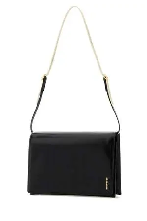 JIL SANDER Leather Small File Shoulder Bag