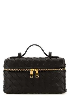 Bottega Veneta Dark Leather Bang Bang Handbag - Brown