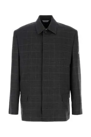 Balenciaga Embroidered Wool Blazer - Multicolor