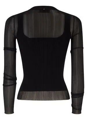 Sportmax Trompe L'oeil Viscose Jumper
