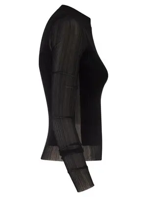 Sportmax Trompe L'oeil Viscose Jumper