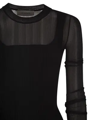 Sportmax Trompe L'oeil Viscose Jumper