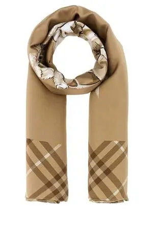 Burberry Printed Silk Foulard - Multicolor