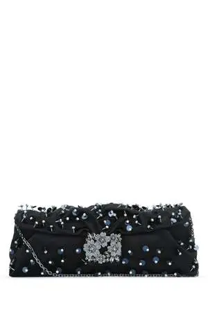 ROGER VIVIER Rv Bouquet Dr Long Paillettes Emb - Multicolor