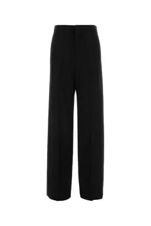 Balenciaga Wool Palazzo Pant - Black