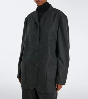 JIL SANDER Wool Flannel Jacket