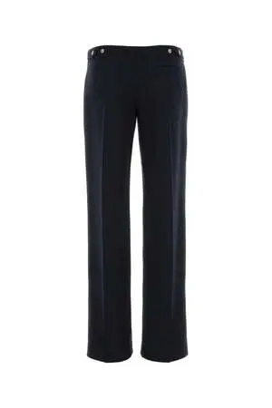 Alexander McQueen Navy Wool Pant