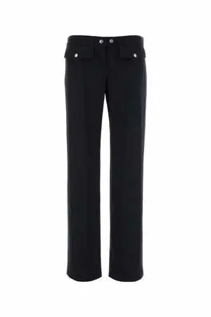 Alexander McQueen Wool Pant - Blue