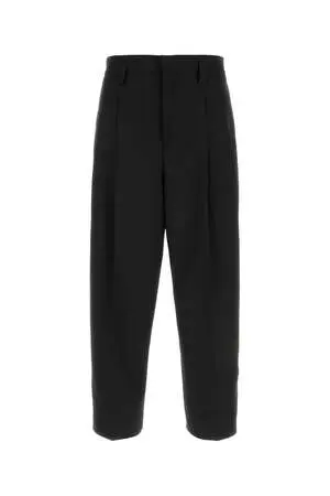 JIL SANDER Gabardine Pant - Black