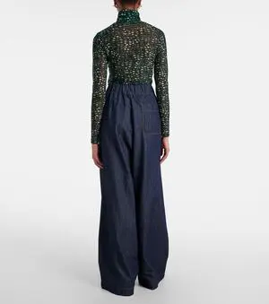 Dries Van Noten High-rise Wide-leg Jeans