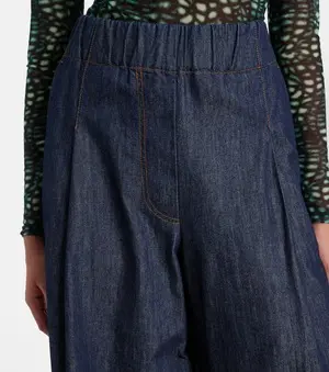 Dries Van Noten High-rise Wide-leg Jeans