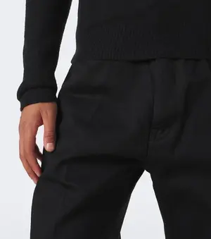 Rick Owens Knitted Cashmere-blend Hoodie