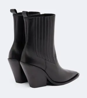 SOULIERS MARTINEZ Vegas Leather Ankle Boots