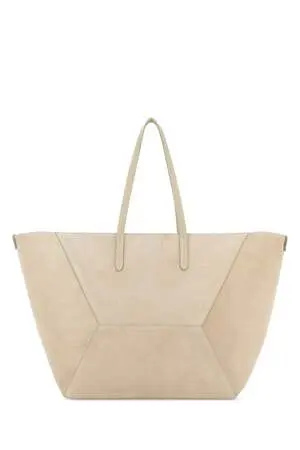 Brunello Cucinelli Suede Shopping Bag - Brown
