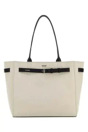 TOM FORD Canvas Shopping Bag - White