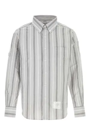 Thom Browne Embroidered Cotton Shirt