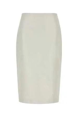 JIL SANDER Faille Skirt - White