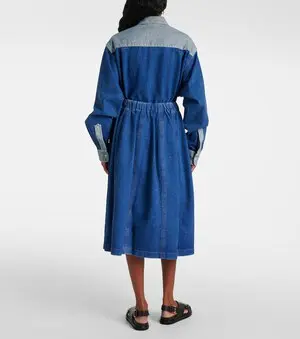 Marni Denim Midi Skirt