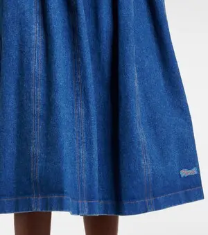 Marni Denim Midi Skirt