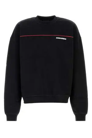Dsquared2 Cotton Sweatshirt - Black